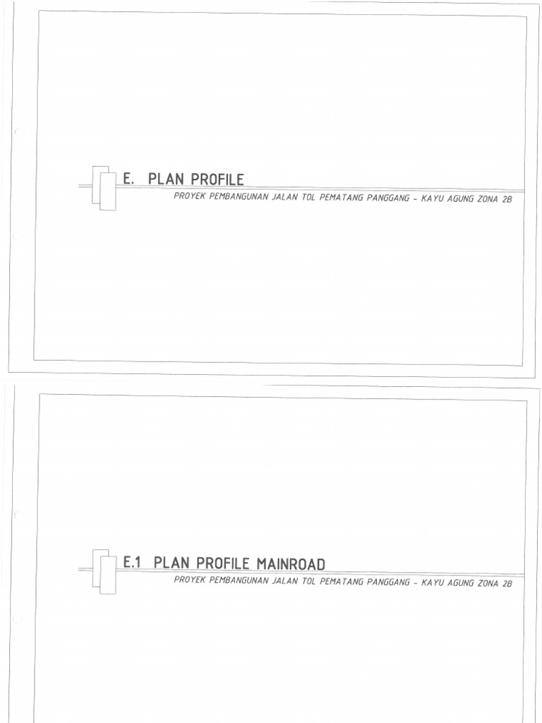 Plan Profile | PDF
