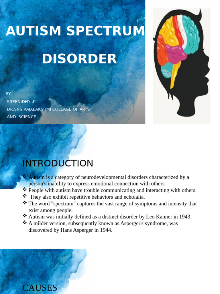 AUTISM SPECTRUM | PDF | Autism | Mental Disorder