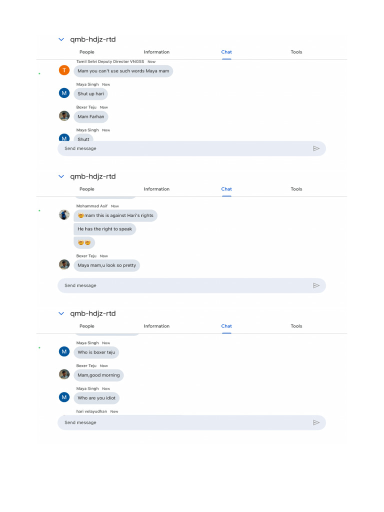 Online Class Chats | PDF