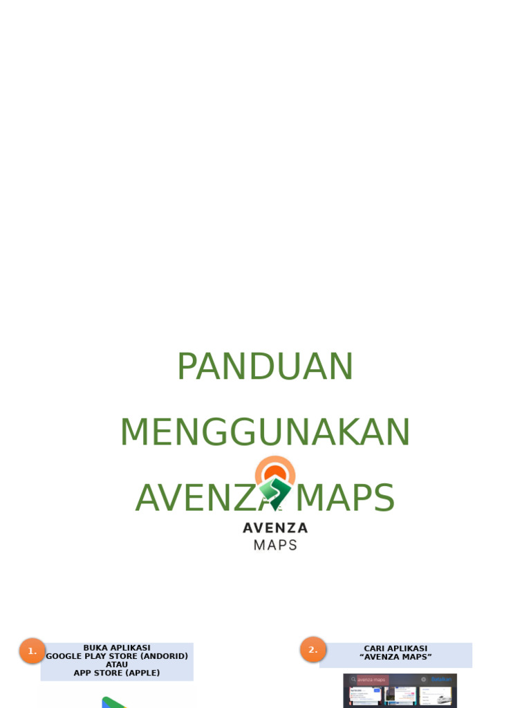 Panduan Avenza Maps | PDF