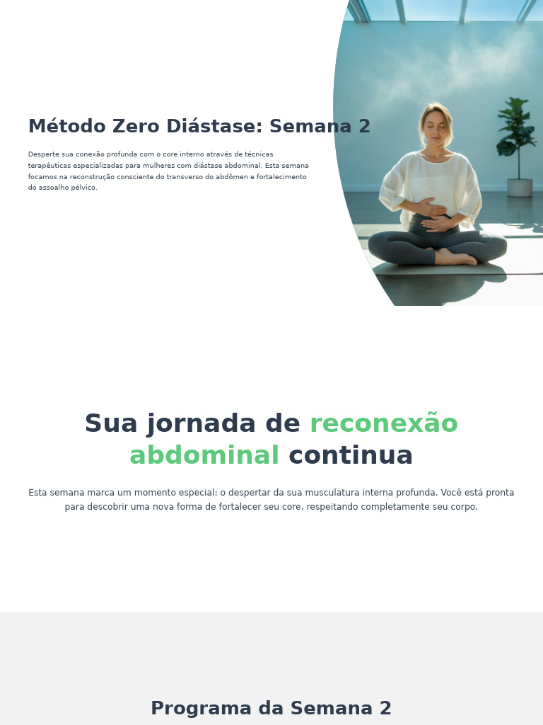 Metodo Zero Diastase Semana 2 | PDF | Respiração