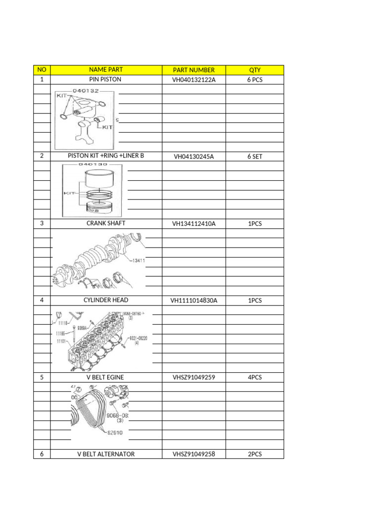 Rekomended Part SK 330 | PDF