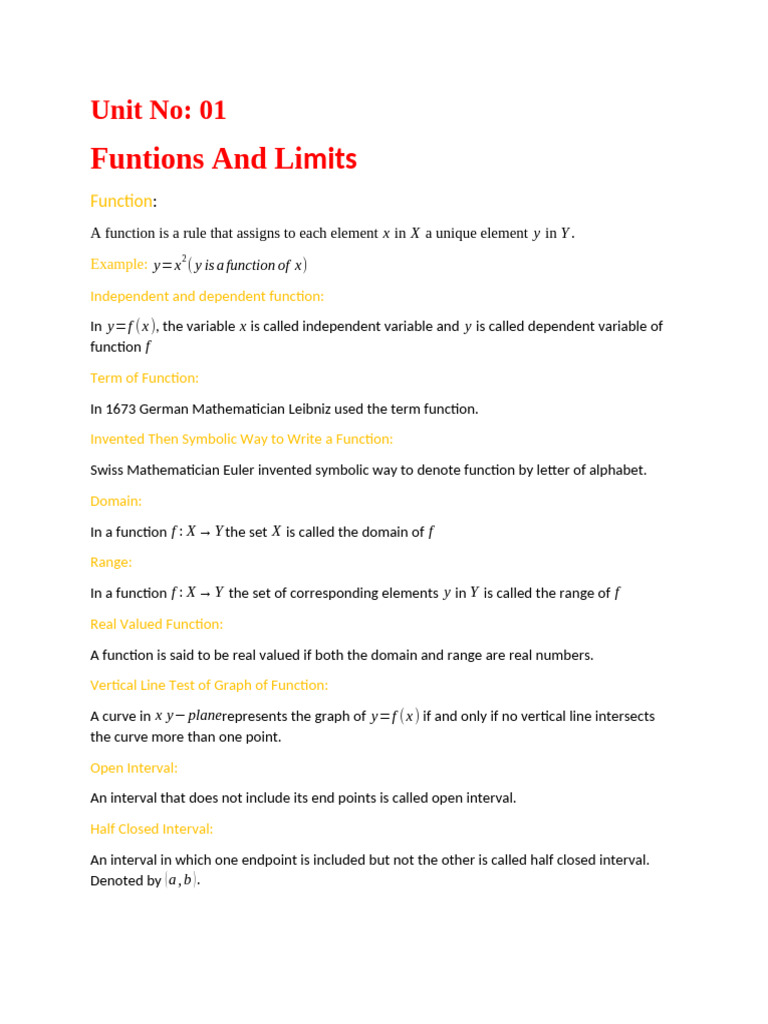 Second - Year - Notes - Mathematics (1) .Docx 12.docx6.docx TTT | PDF ...