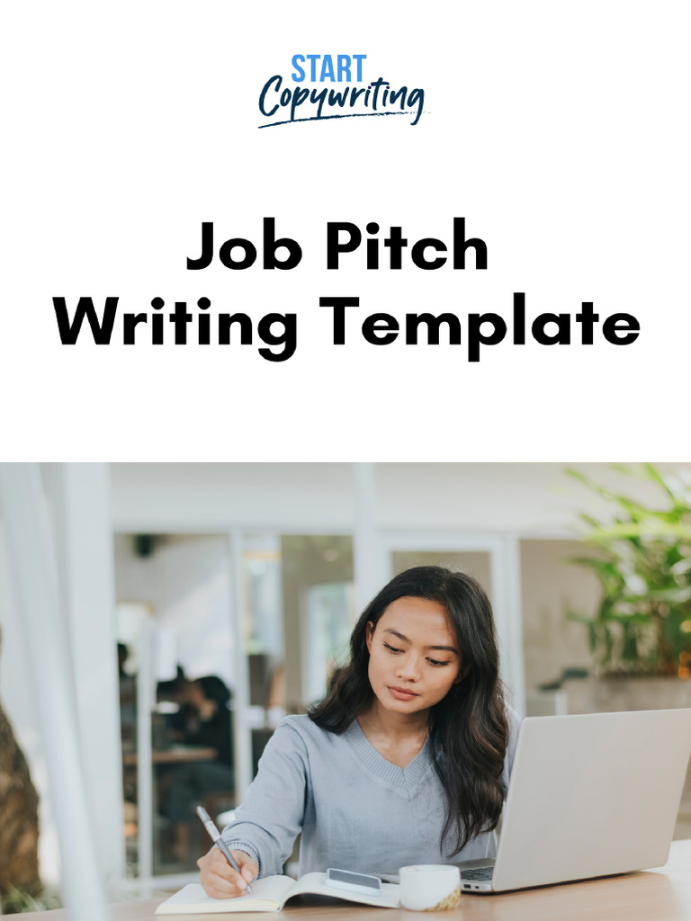 Effective Job Pitch Guide & Template | PDF | Pitch (Music)