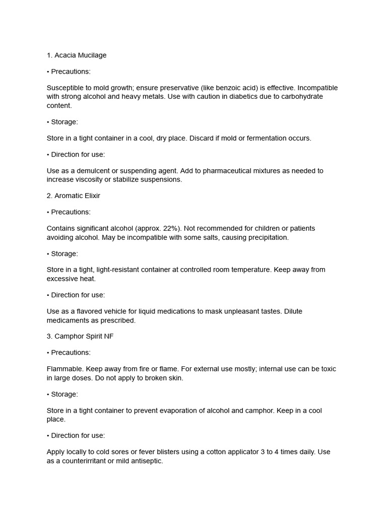Dosage | PDF | Ethanol | Taste