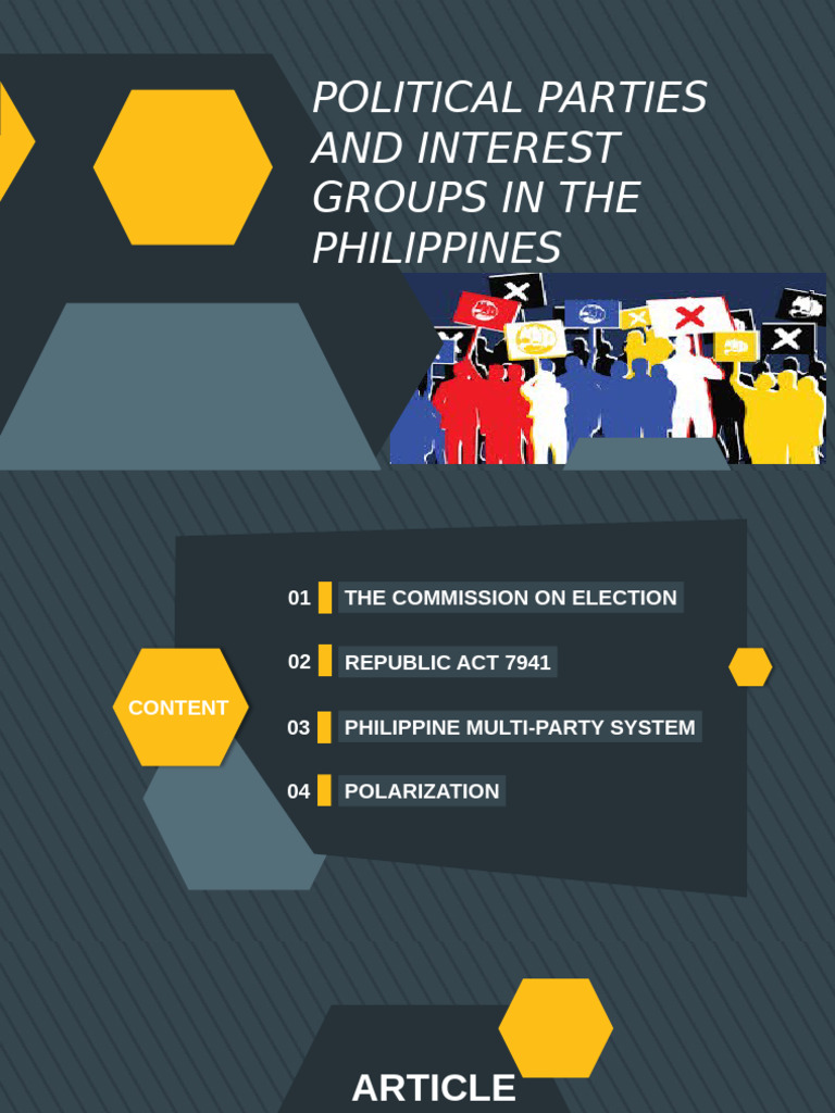 Philippine Political Parties Overview | PDF | Political Parties | Populism