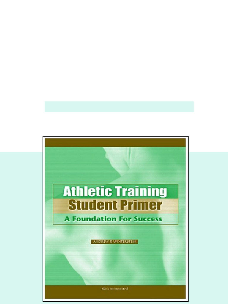 (Ebook) Athletic Training Student Primer: A Foundation for Success by ...