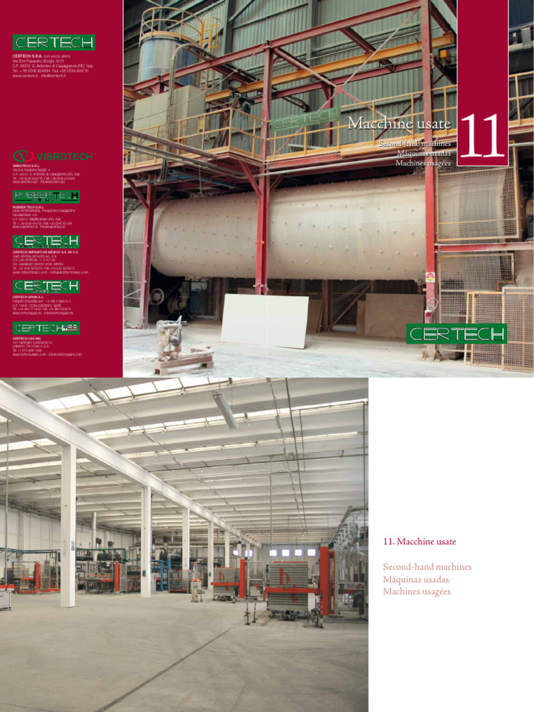 Second-Hand Industrial Machines for Sale | PDF