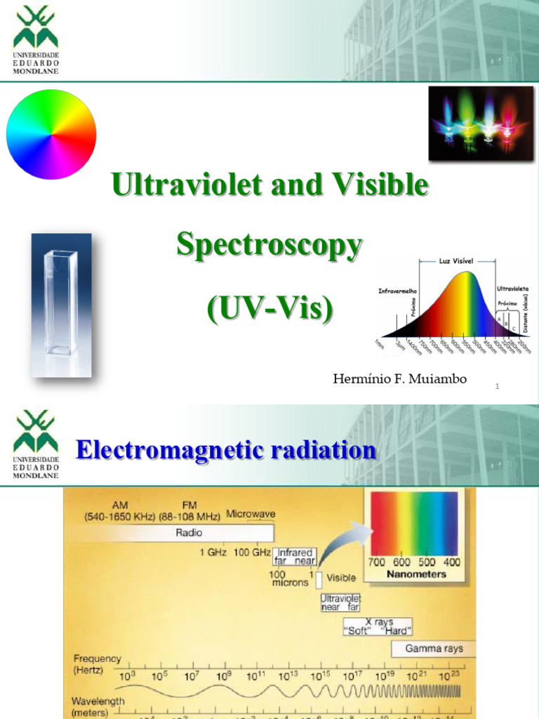 UV-Visible Spectroscopy Overview | PDF | Ultraviolet–Visible ...
