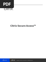 Citrix Workspace App Feature Matrix | PDF | Citrix Systems | Mobile App