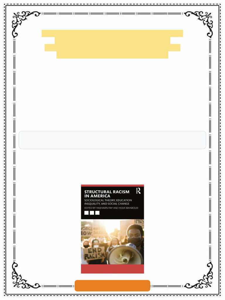 Systemic Racism in America: Sociological Theory, Education Inequality ...