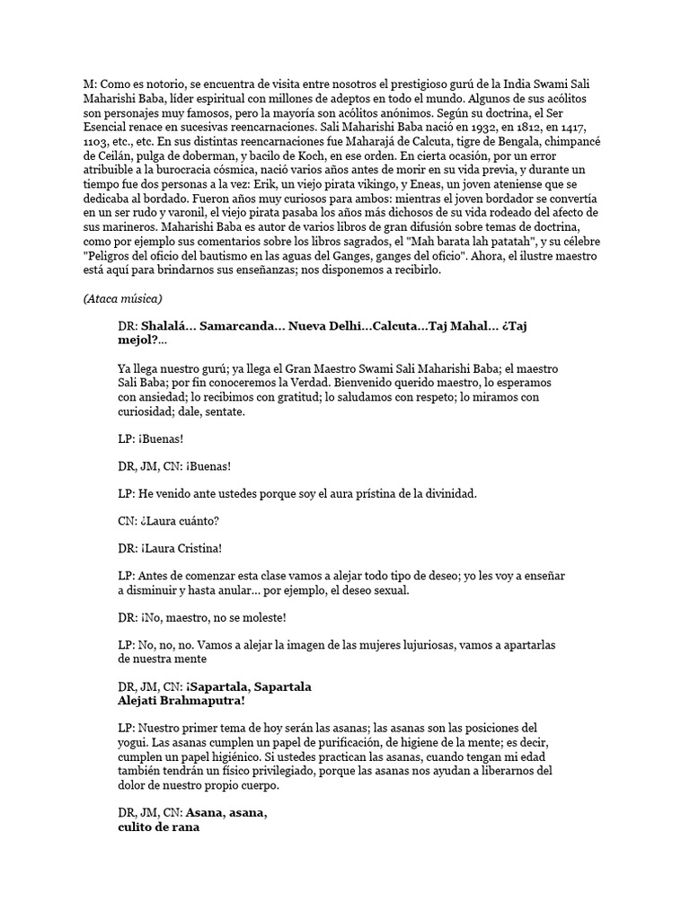 Así Hablaba Alí Babá | PDF