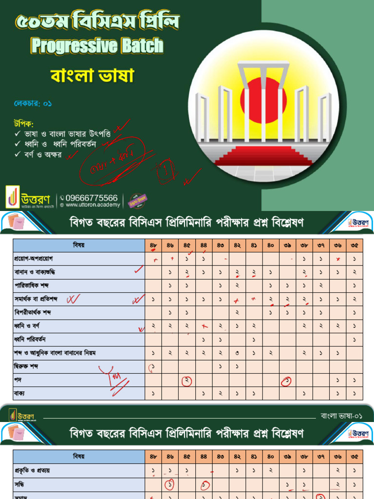 Bangla Language 1 | PDF