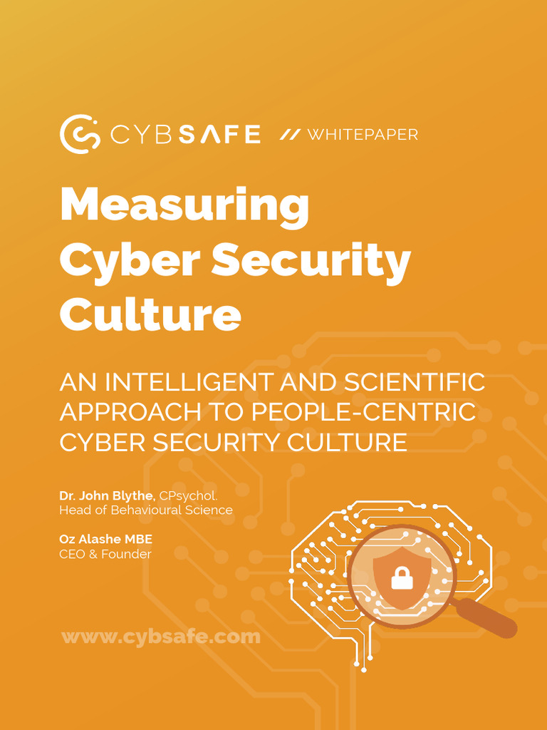 CYBSAFE Whitepaper C CAT 190826+VB | PDF | Survey Methodology ...