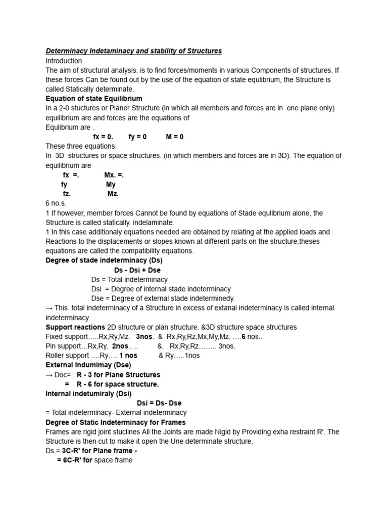 Structural analysis ce/me | PDF | Structural Analysis | Applied And ...
