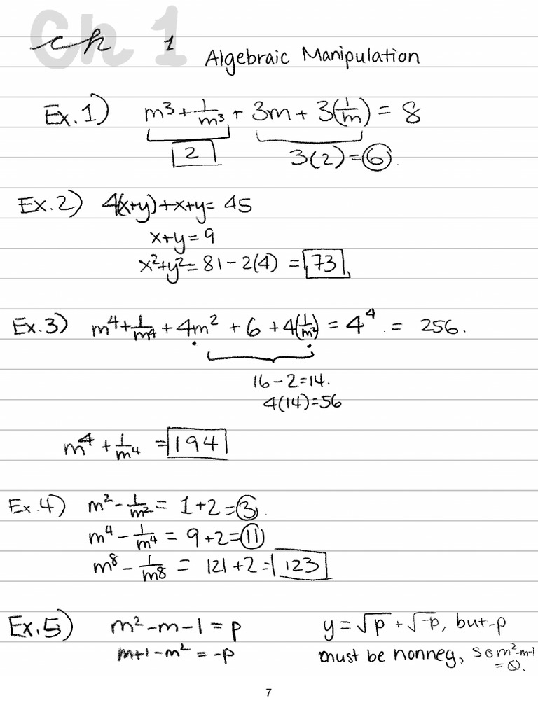 Chapter 1 CW and HW | PDF