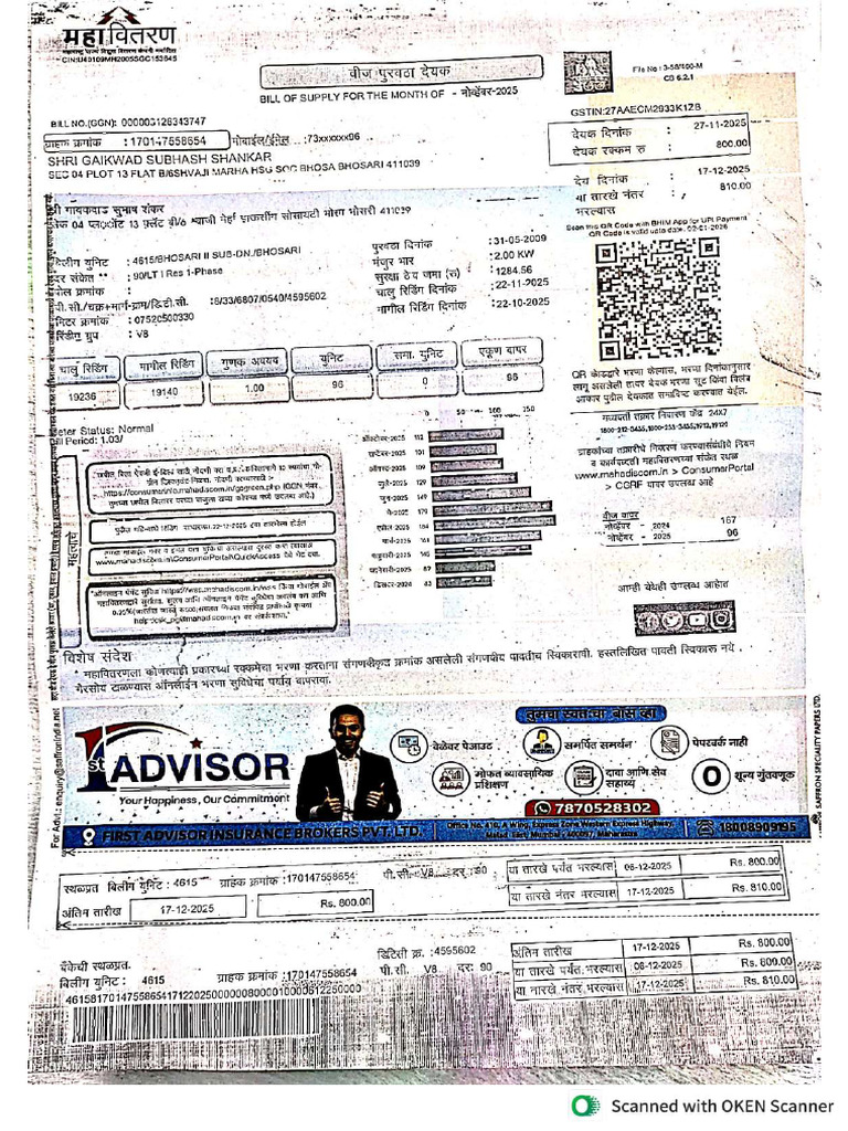 Light Bill | PDF