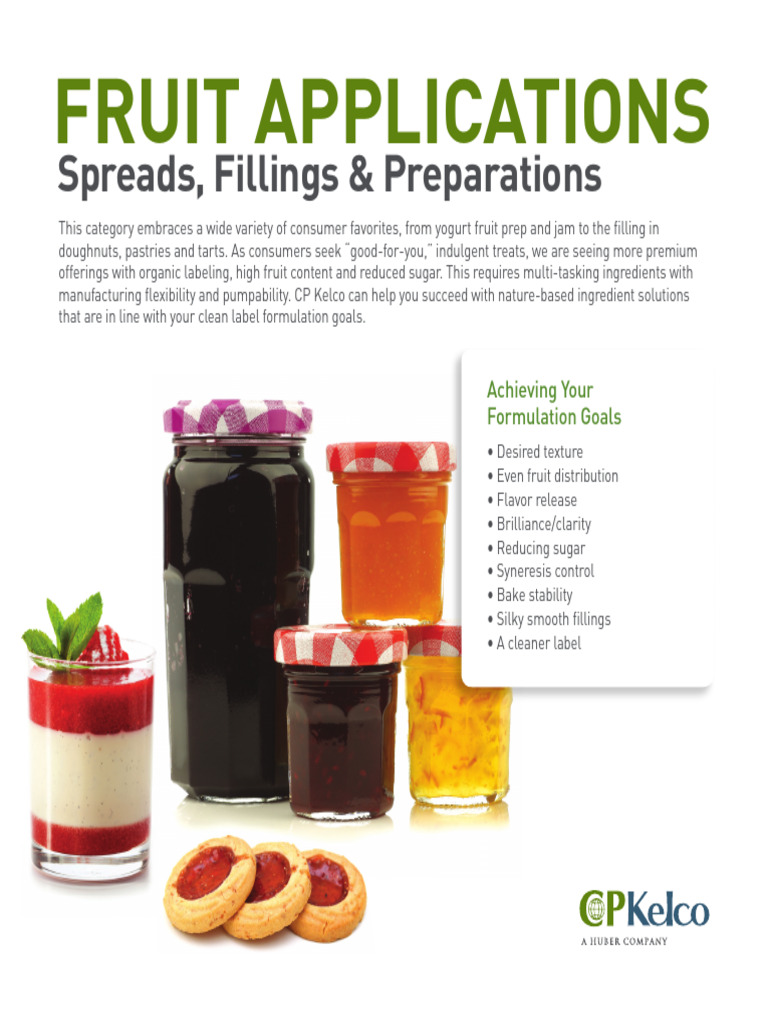 Nature-Based Solutions for Fruit Formulations | PDF | Fruit Preserves ...