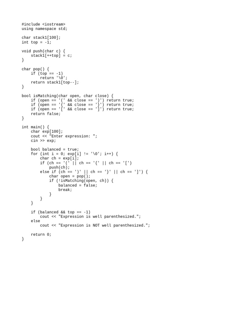 14 Paranthesis | PDF