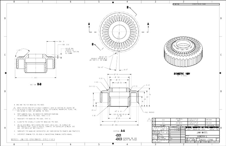 Jam Wheel - SDG33117295 | PDF