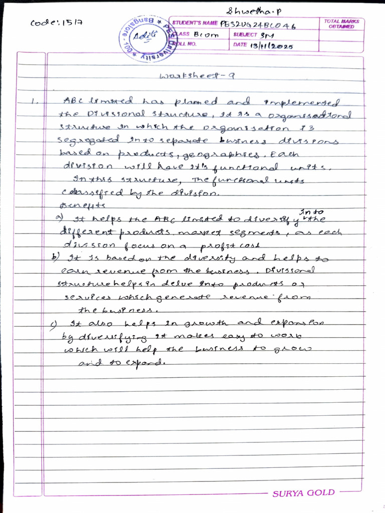 SM Ws 9 | PDF