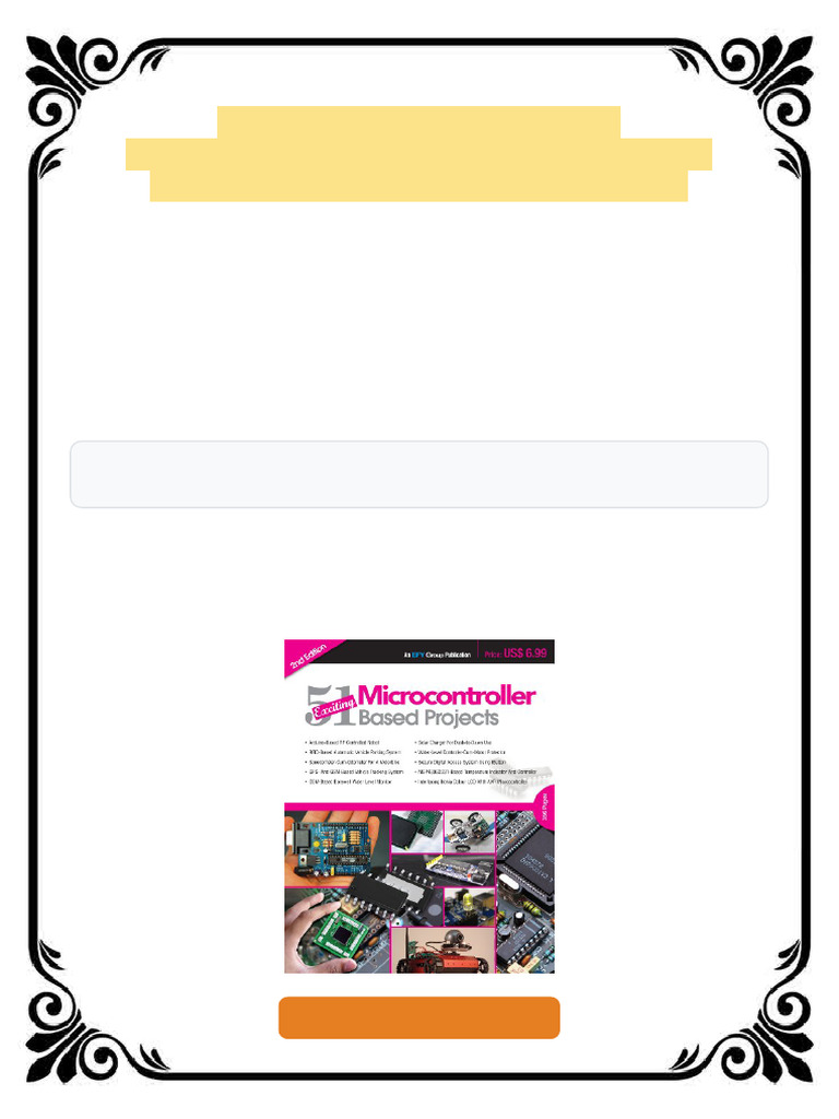 Microcontroller Based Projects 2nd Edition Efy Enterprises PVT LTD ...