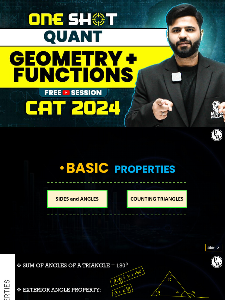 14th November GEOMETRY (1) | PDF | Triangle | Elementary Mathematics