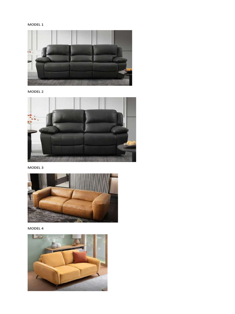 Model Sofa (1) | PDF