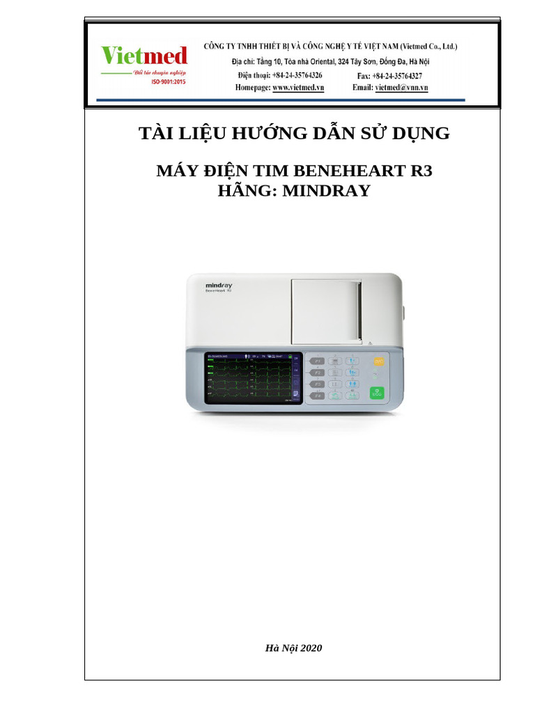 HDSD BeneheartR3 Ops Manual V7.0 en - En.vi | PDF