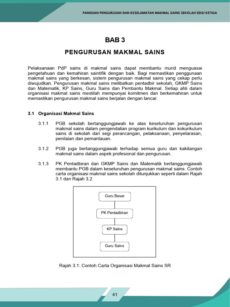 Pengurusan Makmal Sains - Peranan | PDF