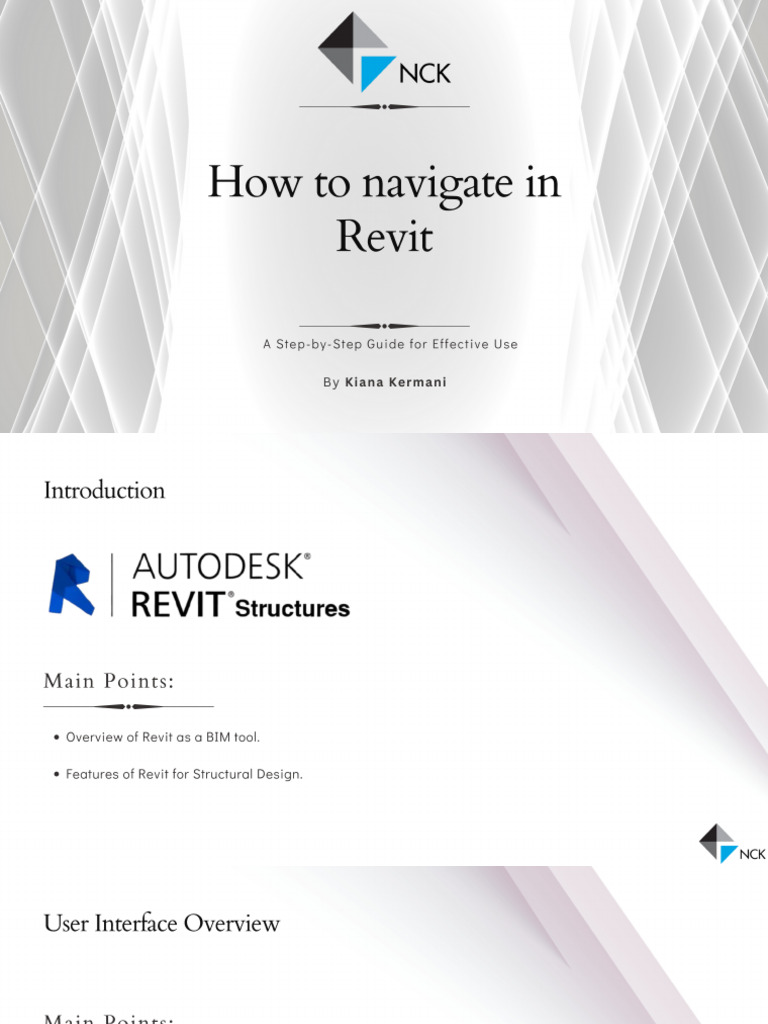 How To Navigate in Revit | PDF