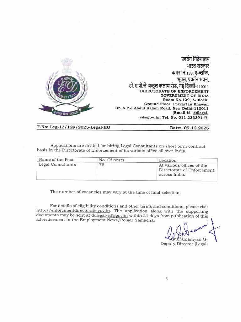 Advertisement for Legal Consultants | PDF