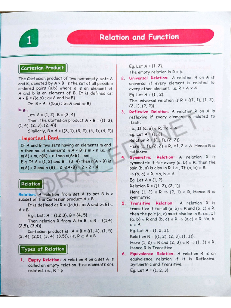 PW Maths Catalyst - Mathematics Class 12 @raj - Edunet | PDF
