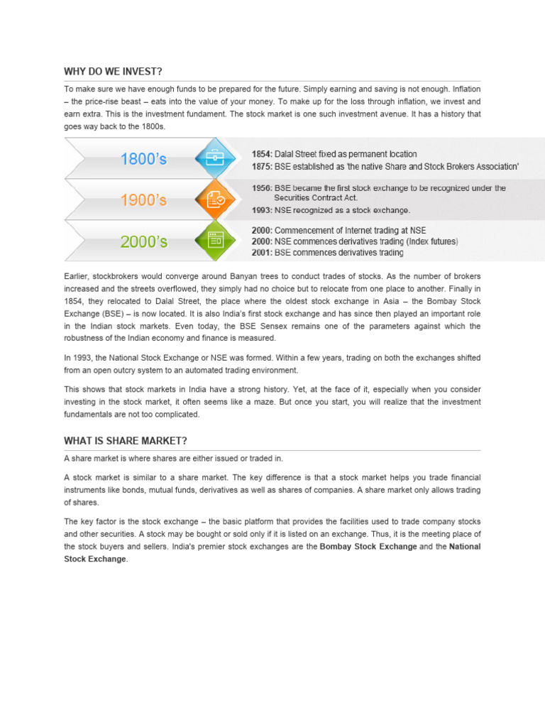 uni 3(1) | PDF | Stocks | Bonds (Finance)