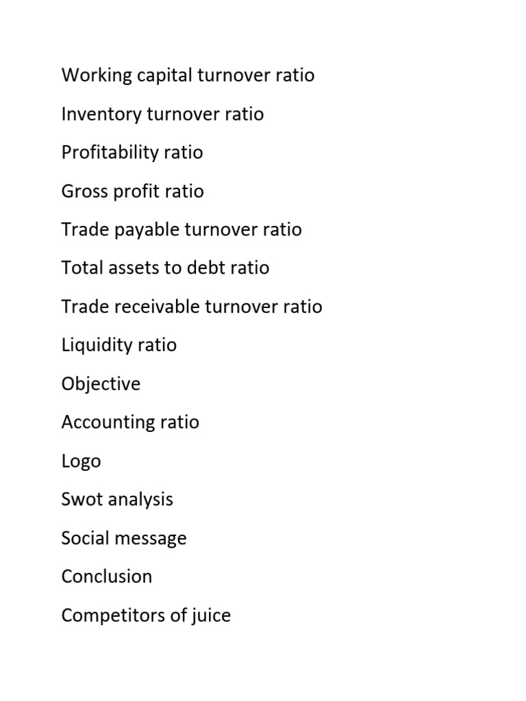 Working Capital-WPS Office | PDF