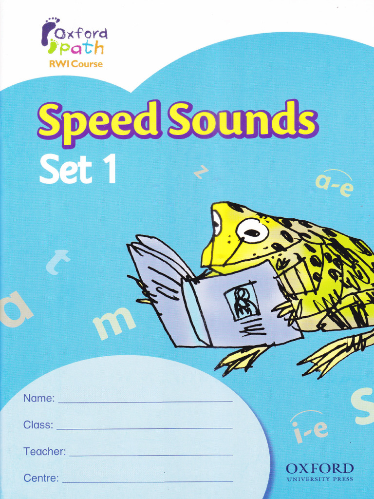Oxford Speed Sounds Set 1 Course Book | PDF