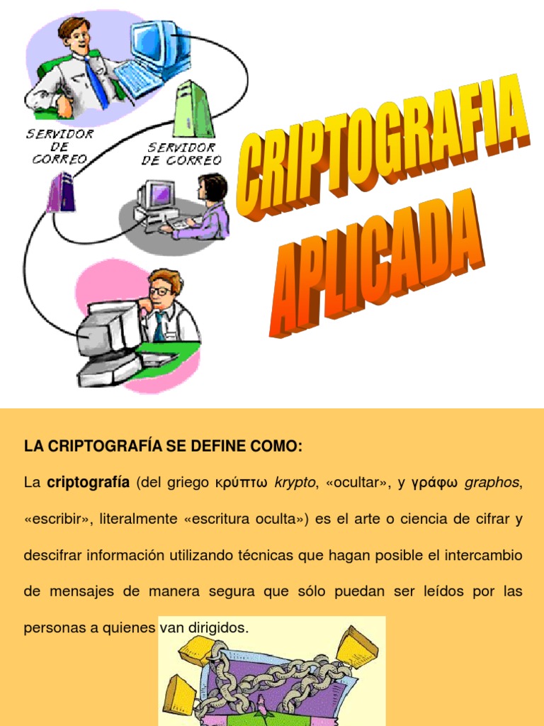 Criptografia Aplicada | PDF | Criptografía | Clave (criptografía)