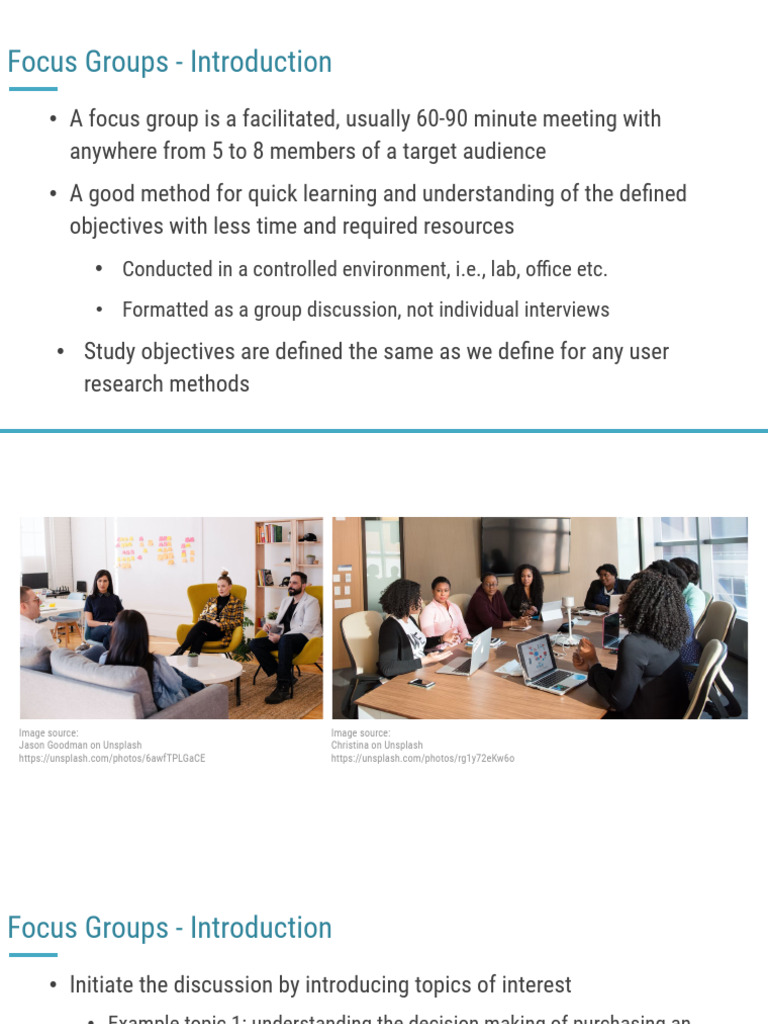 Lesson 1_ Focus Groups - An Introduction | PDF