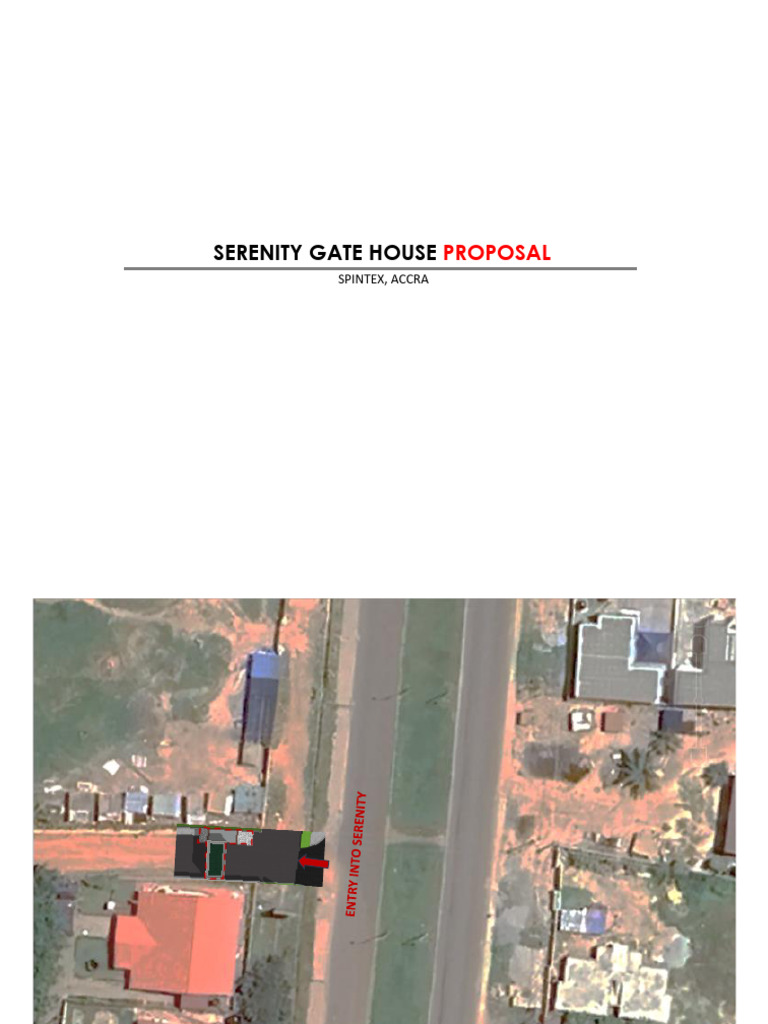 Serenity Gate House Proposal | PDF