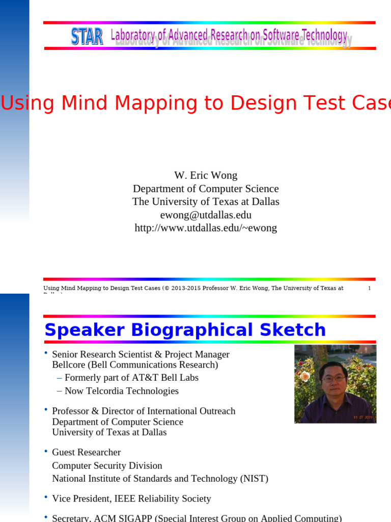Mind Mapping for Test Case Design | PDF | Workweek And Weekend ...