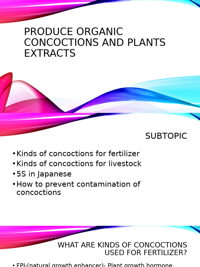 concoction subtopic 1 &2 | PDF | Personal Protective Equipment