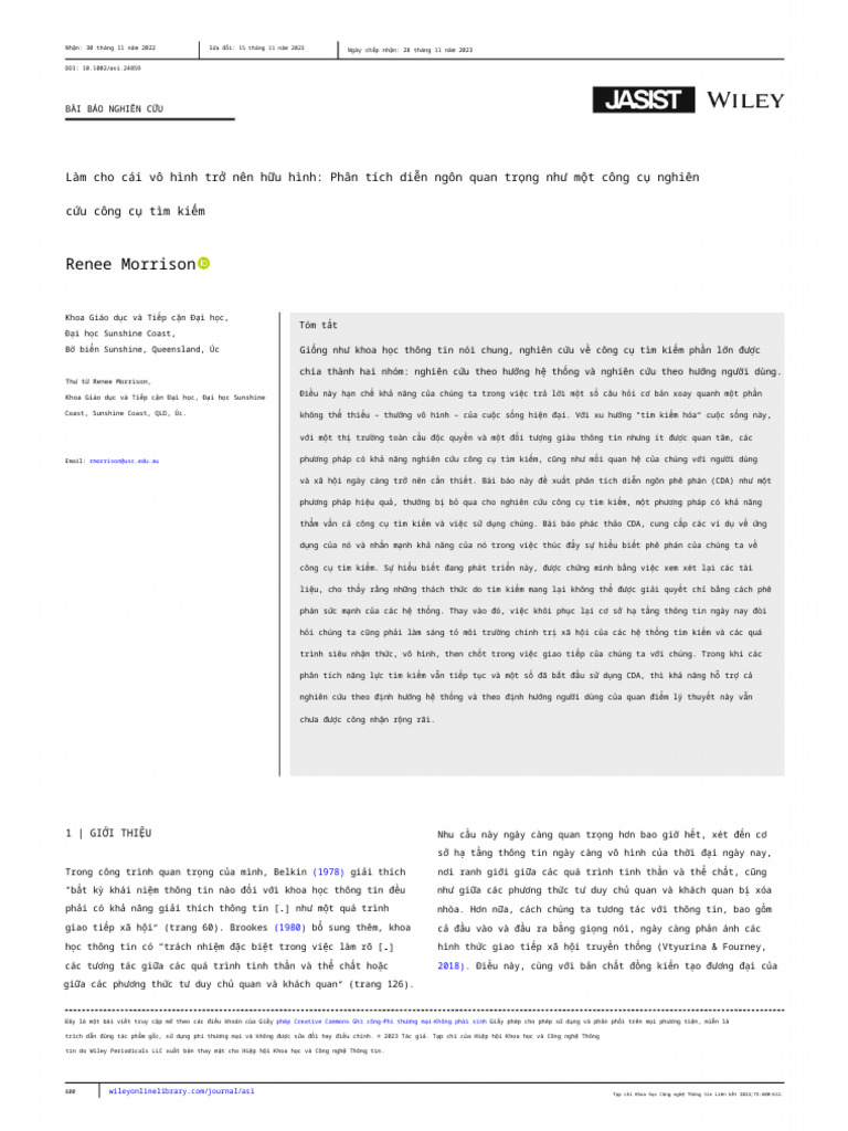Making the Invisible Visible Critical Discourse an (1) | PDF