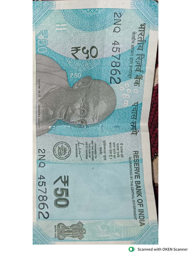 50rs Not | PDF