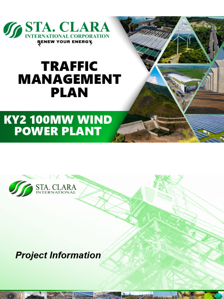 KY2 Wind Power Plant Traffic Plan | PDF | Traffic | Road