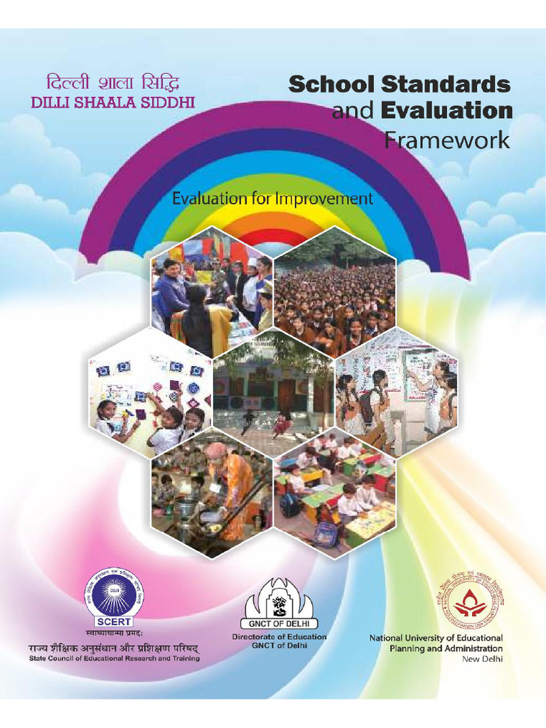 Delhi School Standards Evaluation Framework | PDF | Evaluation | Learning