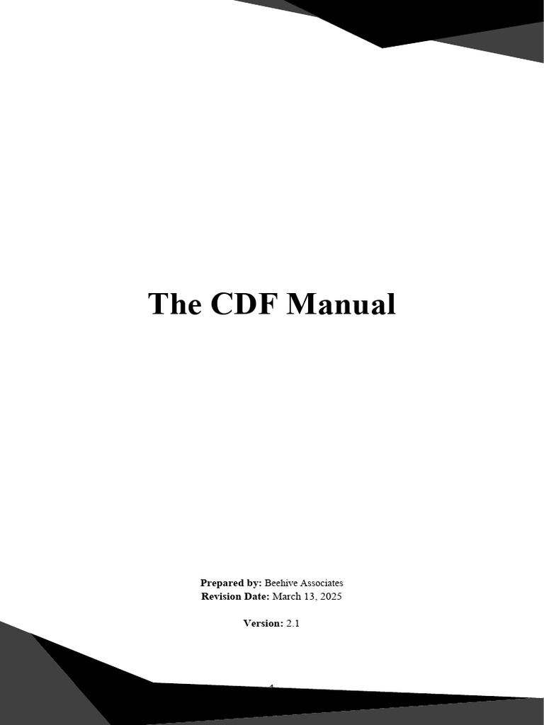 CDF Application Process Manual | PDF | User (Computing) | Websites
