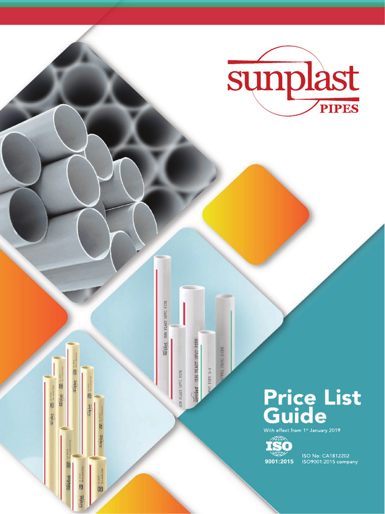 Sunplast CPVC Plumbing Systems Guide | PDF