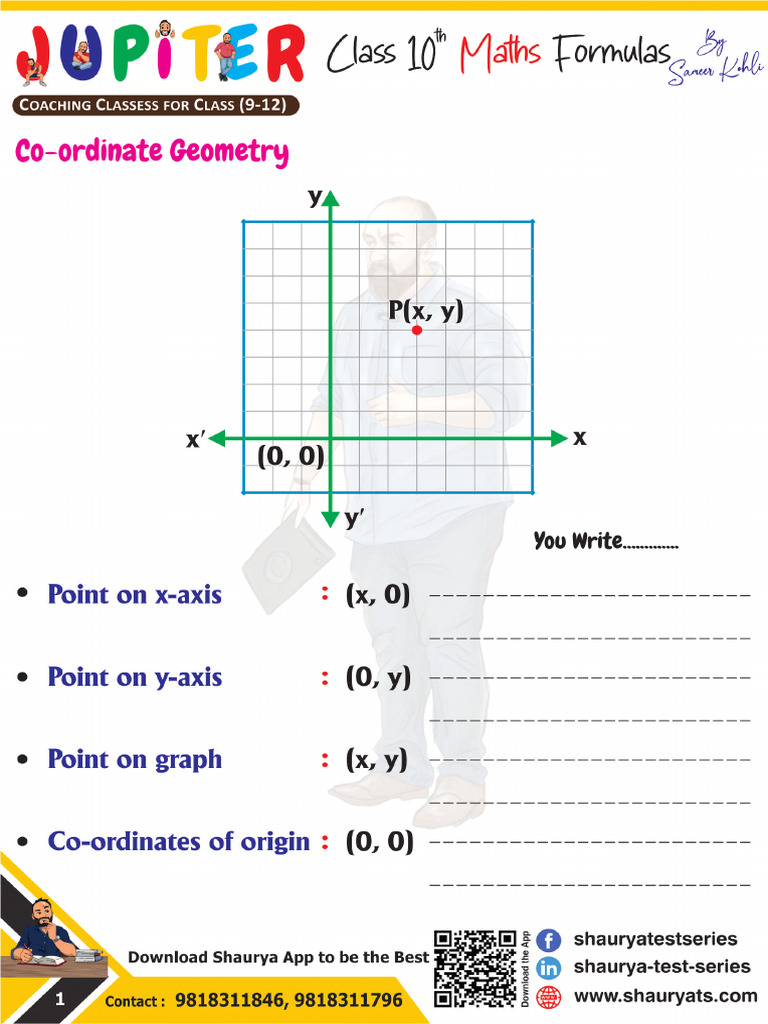 10TH Math Formulas - 18-11-2025 | PDF