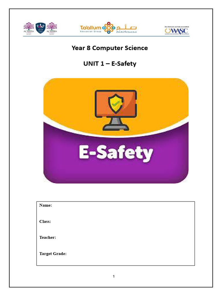 Year 8 E-Safety: Files, Identity, Privacy | PDF | Password | Computer File