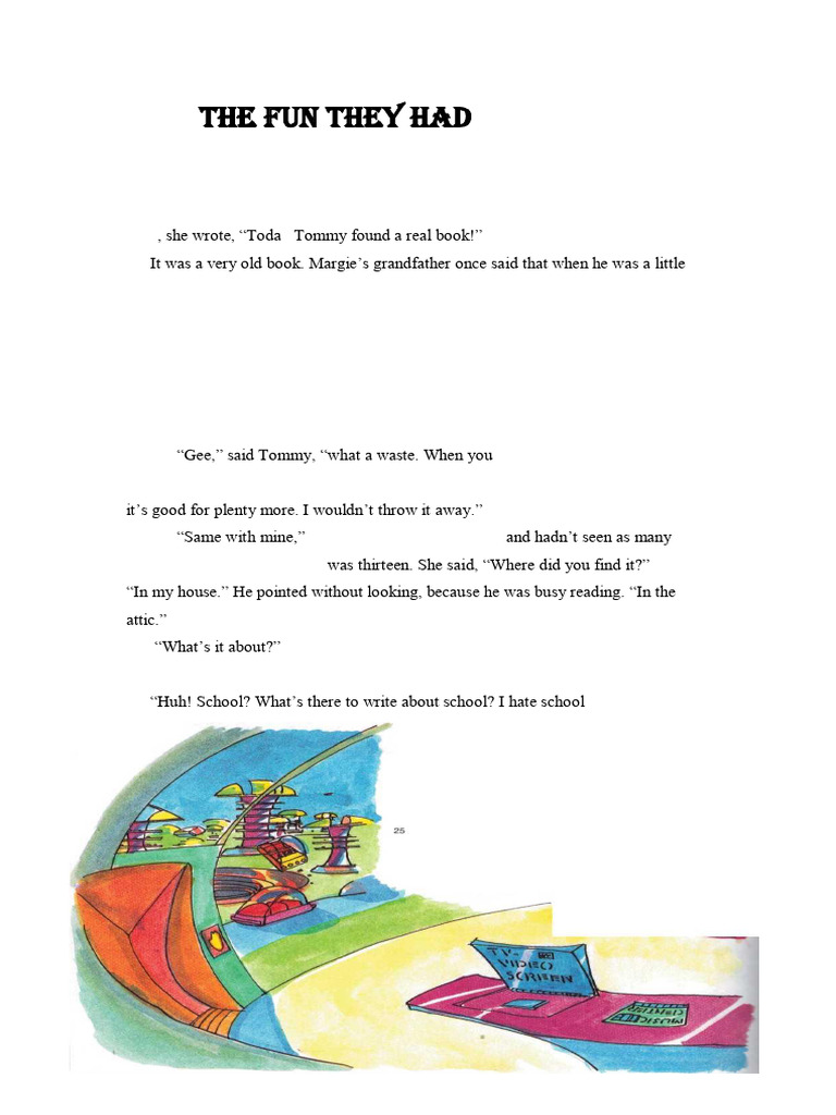The Fun They Had by Isaac Asimov | PDF
